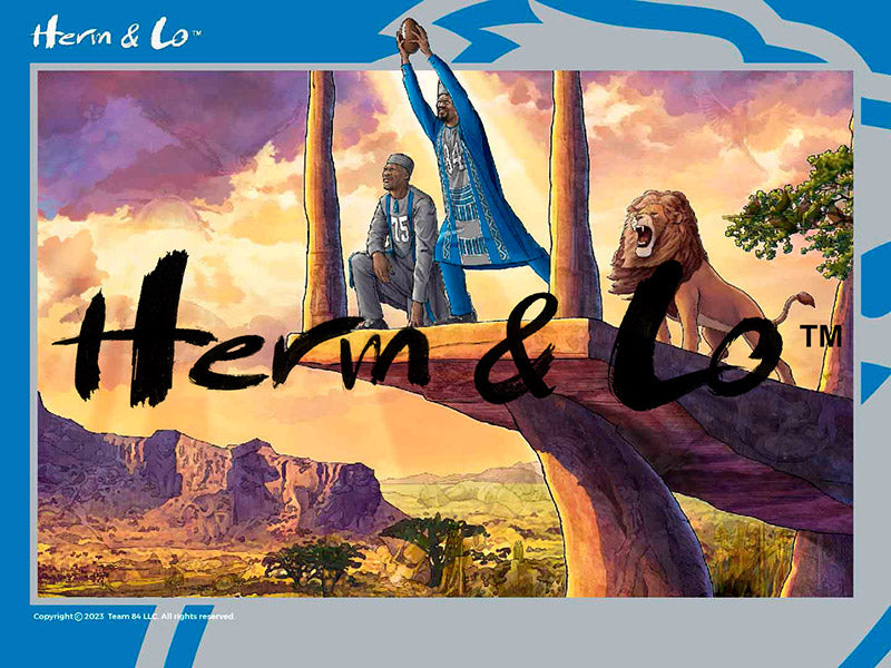 Herman Moore Detroit Caricature Blanket – Herm & Lo